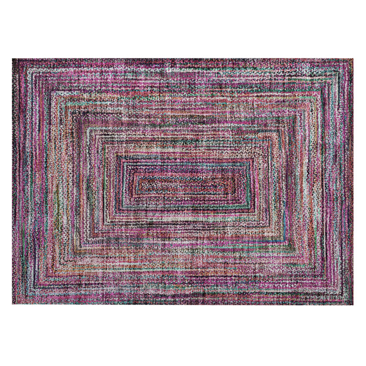 Bungalow Rose Machine Washable Indoor/Outdoor Xhevrie ACN1725 Pink Rug | Wayfair